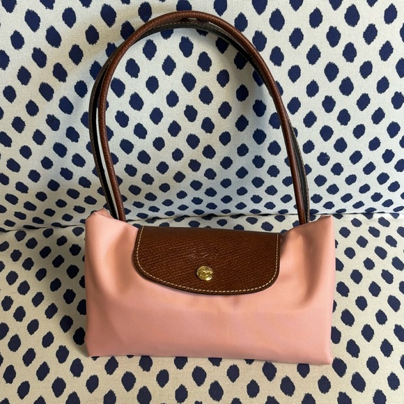 Longchamp | Bags | Longchamp Pink Le Pliage Tote | Poshmark